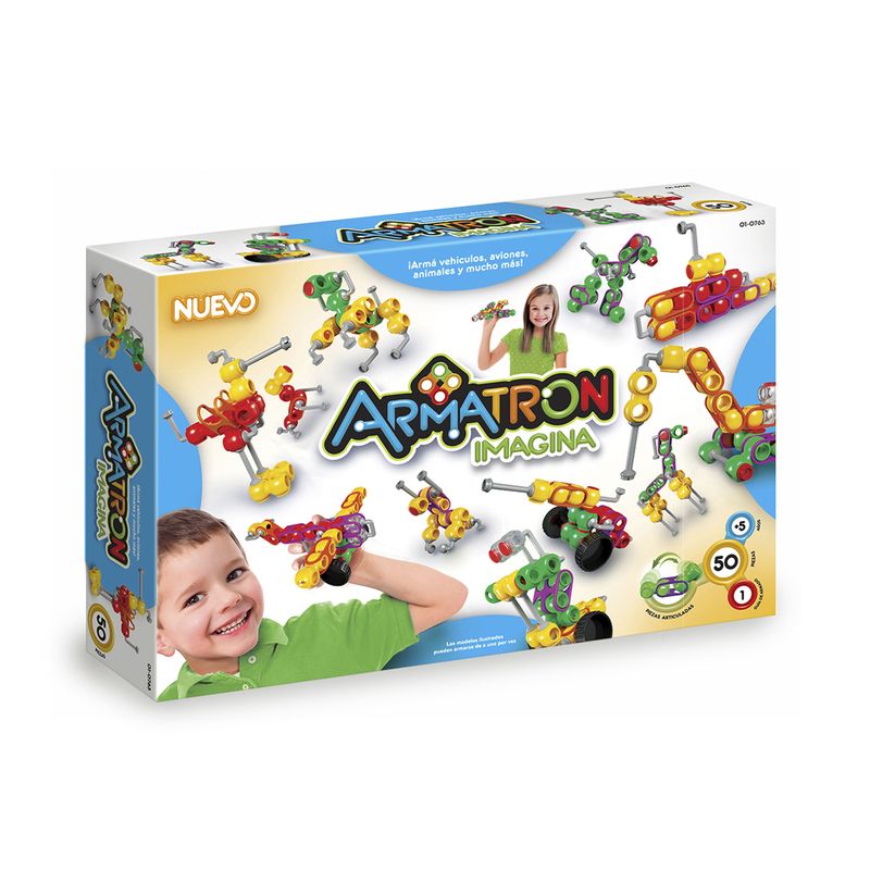 Juguete para construir Armatron imagina 50 piezas - Carrefour