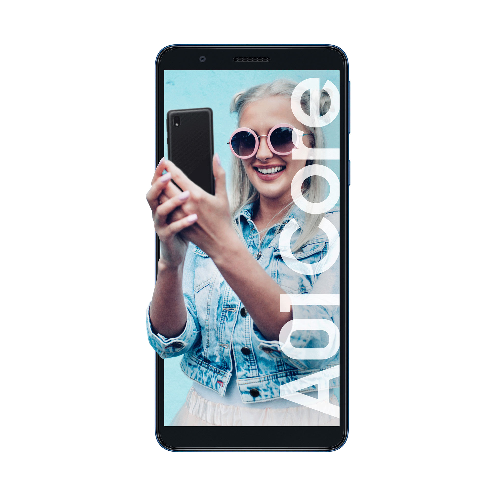Celular libre Samsung Galaxy A01 Core SM-A013M azul - Carrefour