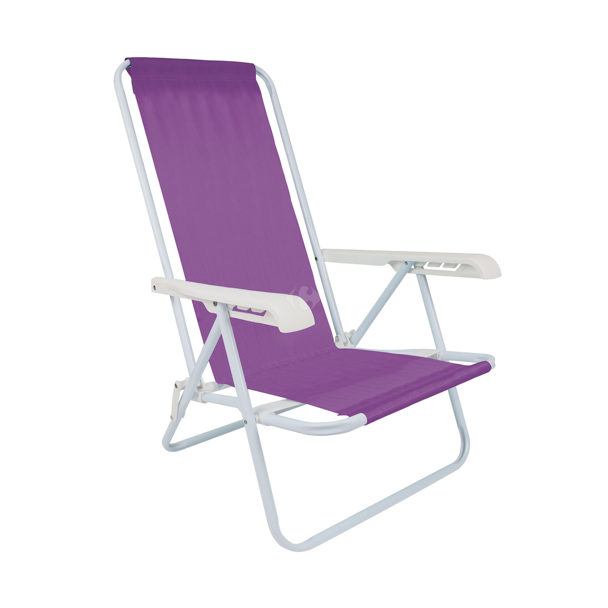 Reposera Mor Sannet 4 posiciones Lila - Carrefour