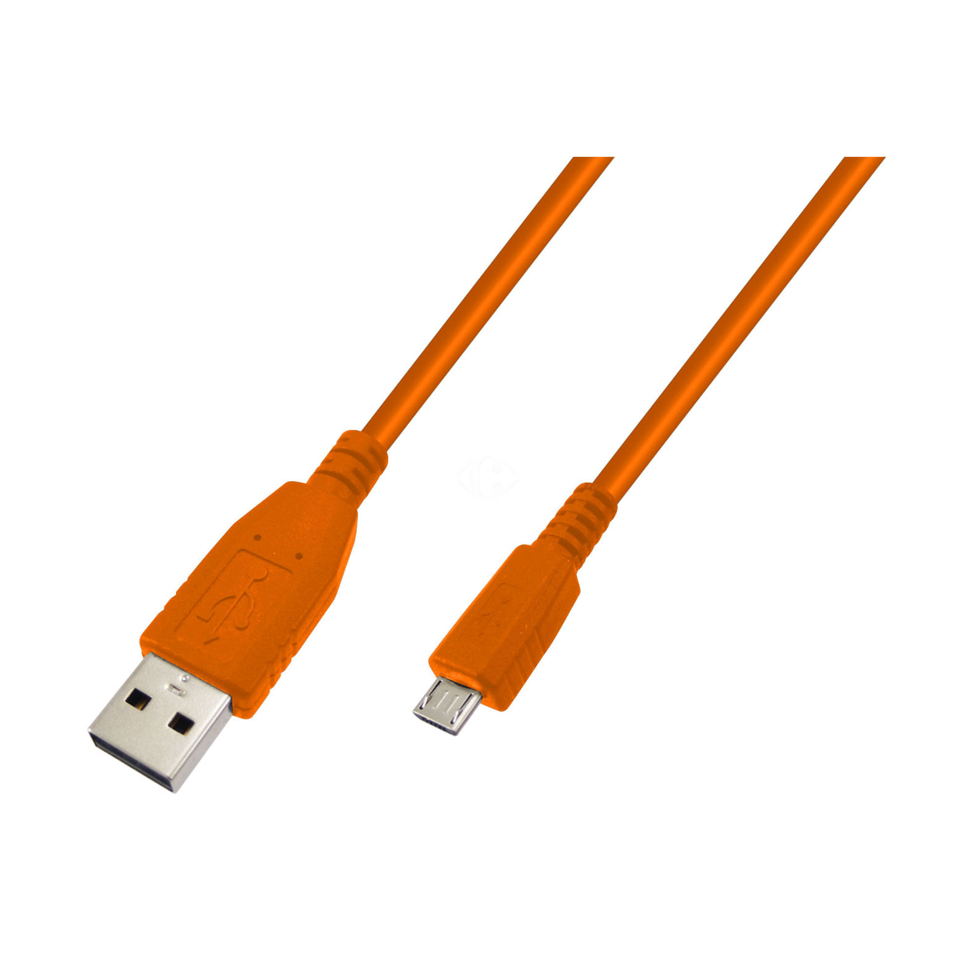 Cable Panacom USB a Micro USB CB 9884 naranja - Carrefour