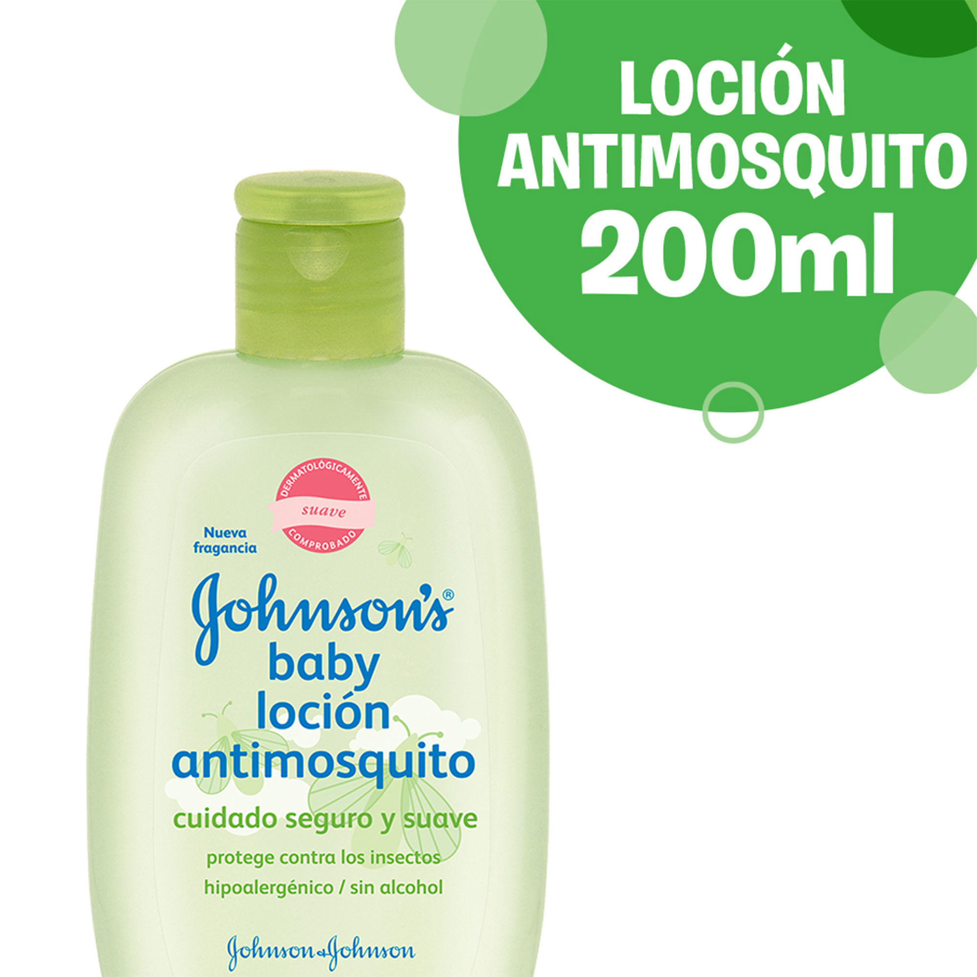 Loción Johnson's Baby anti mosquitos 200 cc. - Carrefour