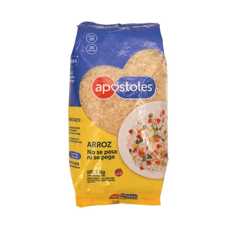 Arroz Parboil Apóstoles 1 Kg Carrefour