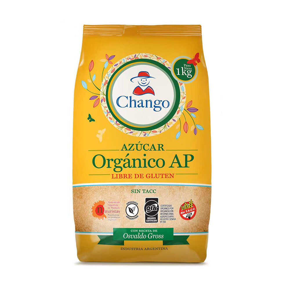 Azúcar Chango orgánico 1 kg. - Carrefour