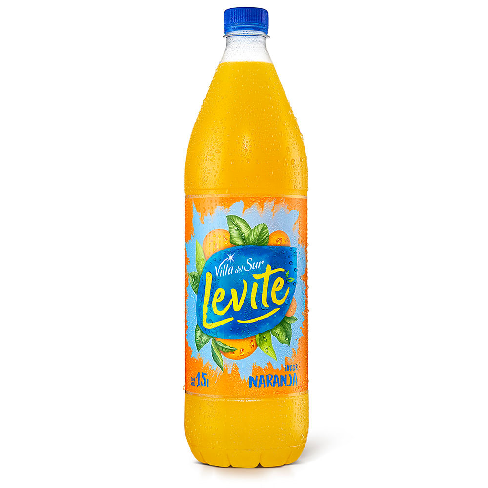 Agua saborizada de naranja Levité 1,5 lts - Carrefour