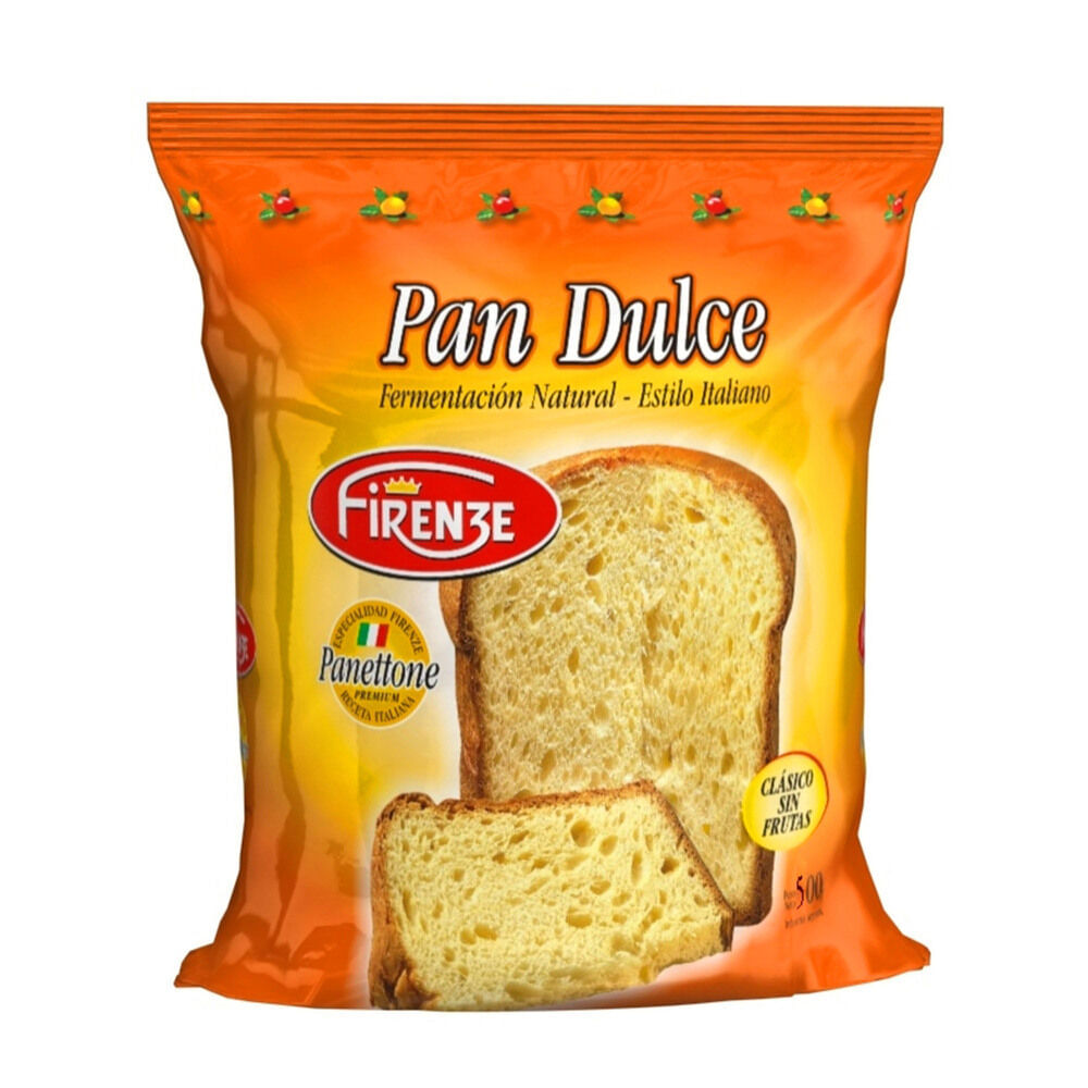 Pan dulce Firenze sin frutas 500 g. - Carrefour