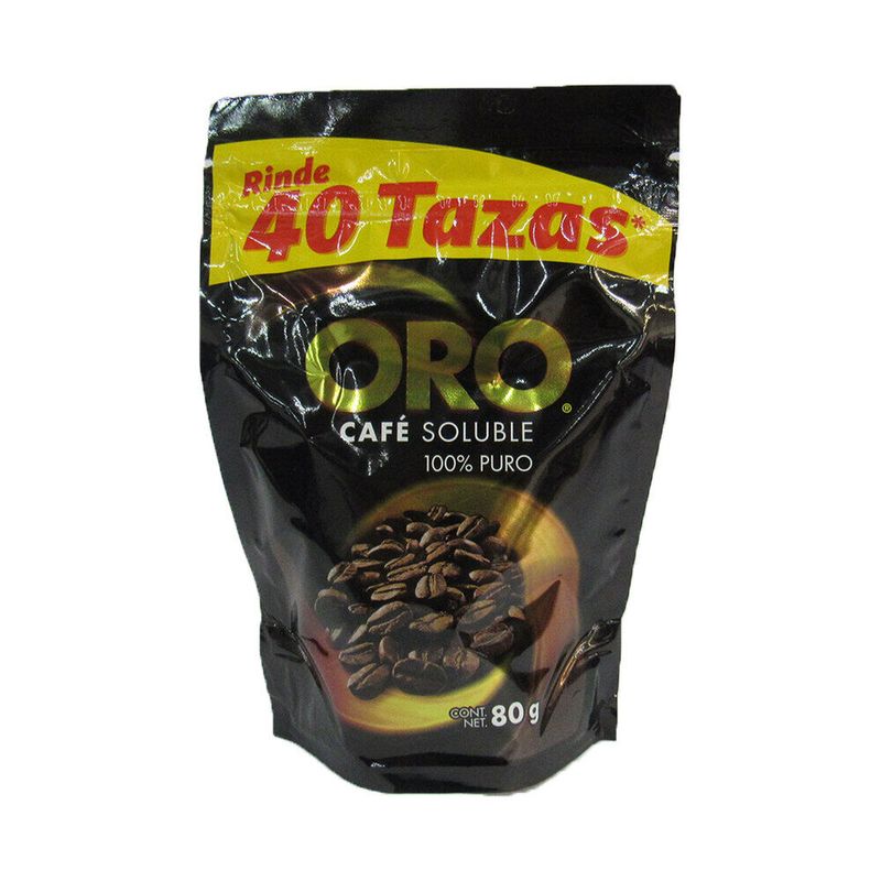 Café instantáneo soluble Oro 80 g. - Carrefour