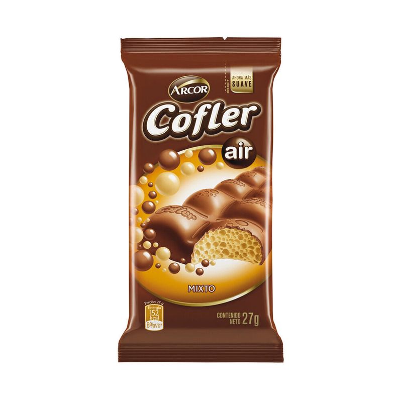 Chocolate Cofler Air mixto 27 g. - Carrefour