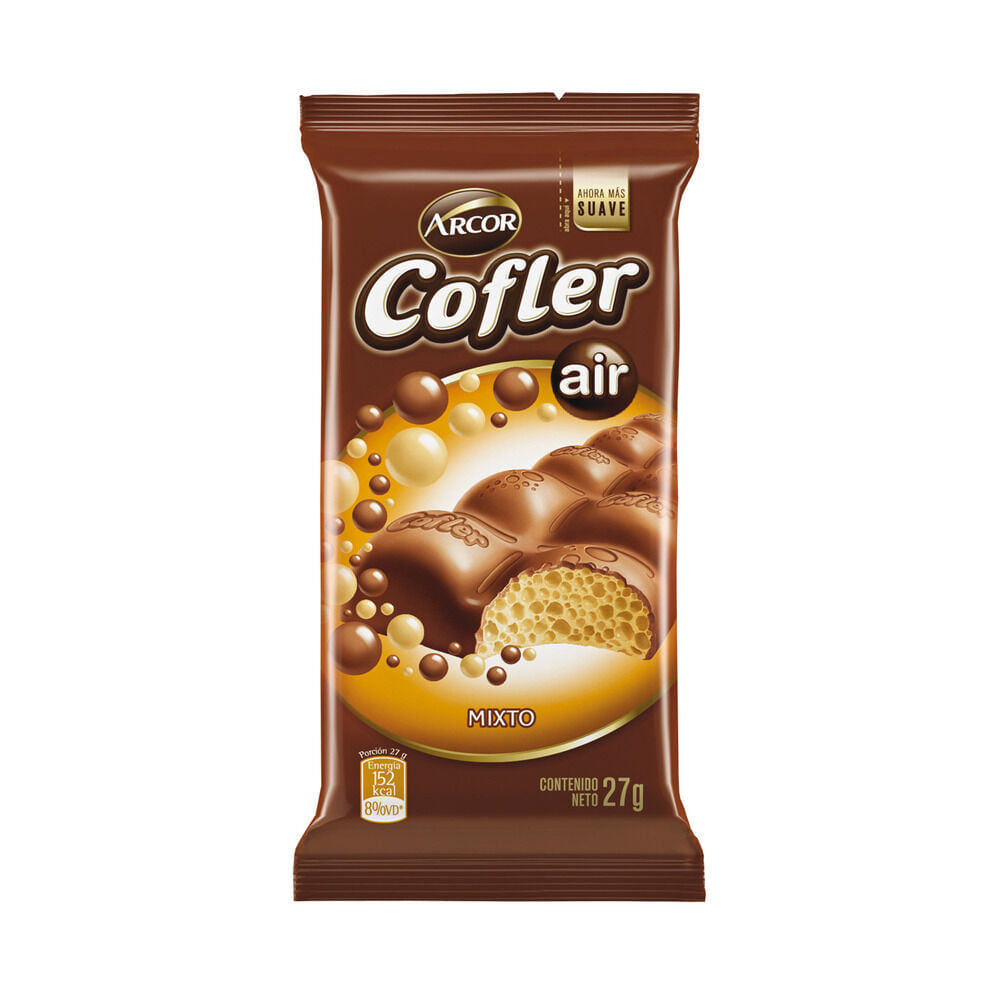 Chocolate Cofler Air mixto 27 g. - Carrefour