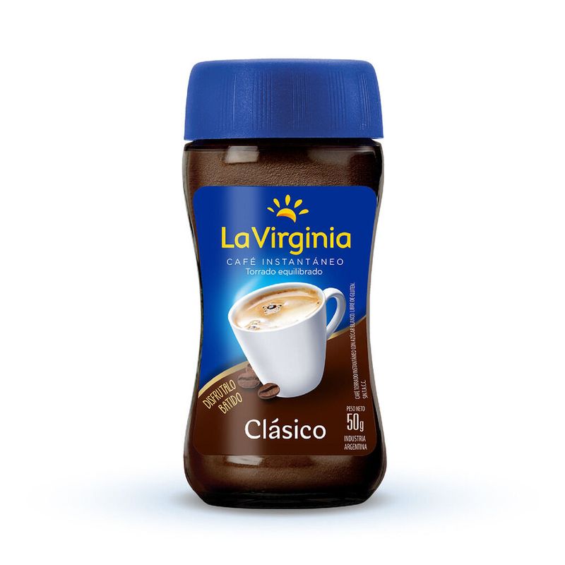 Café instantáneo La Virginia clásico 50 g. - Carrefour
