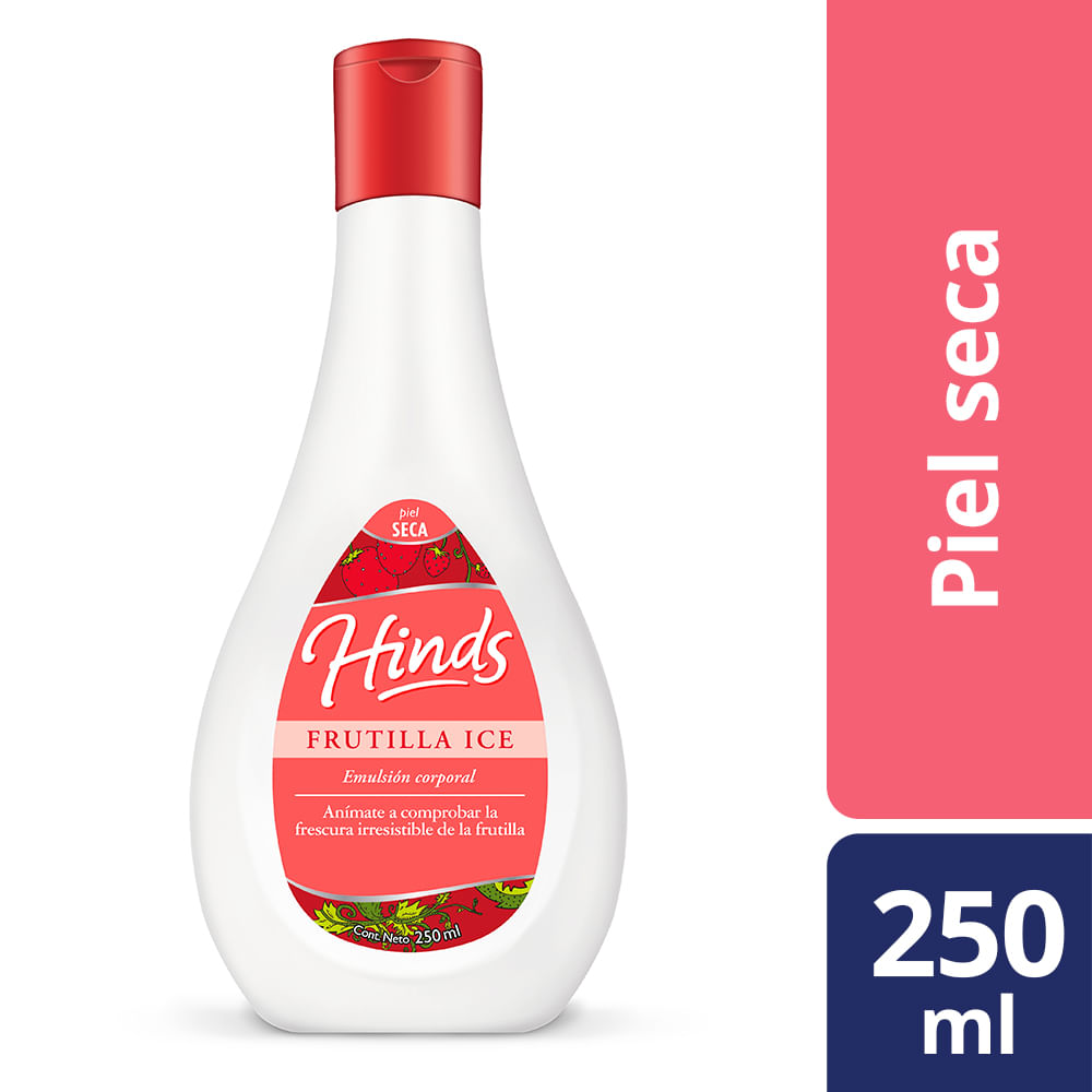 Crema corporal Hinds frutilla ice 250 cc. - Carrefour