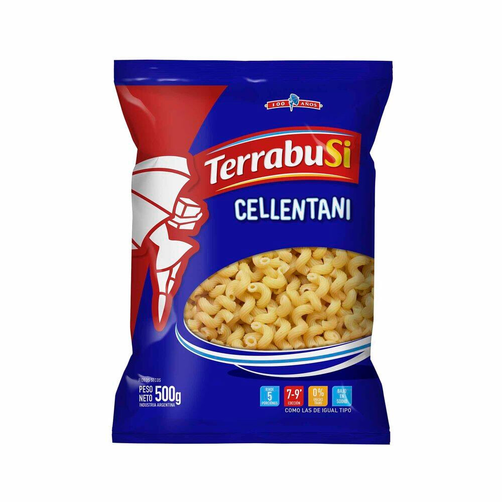 Fideos cellentani Terrabusi 500 g. - Carrefour