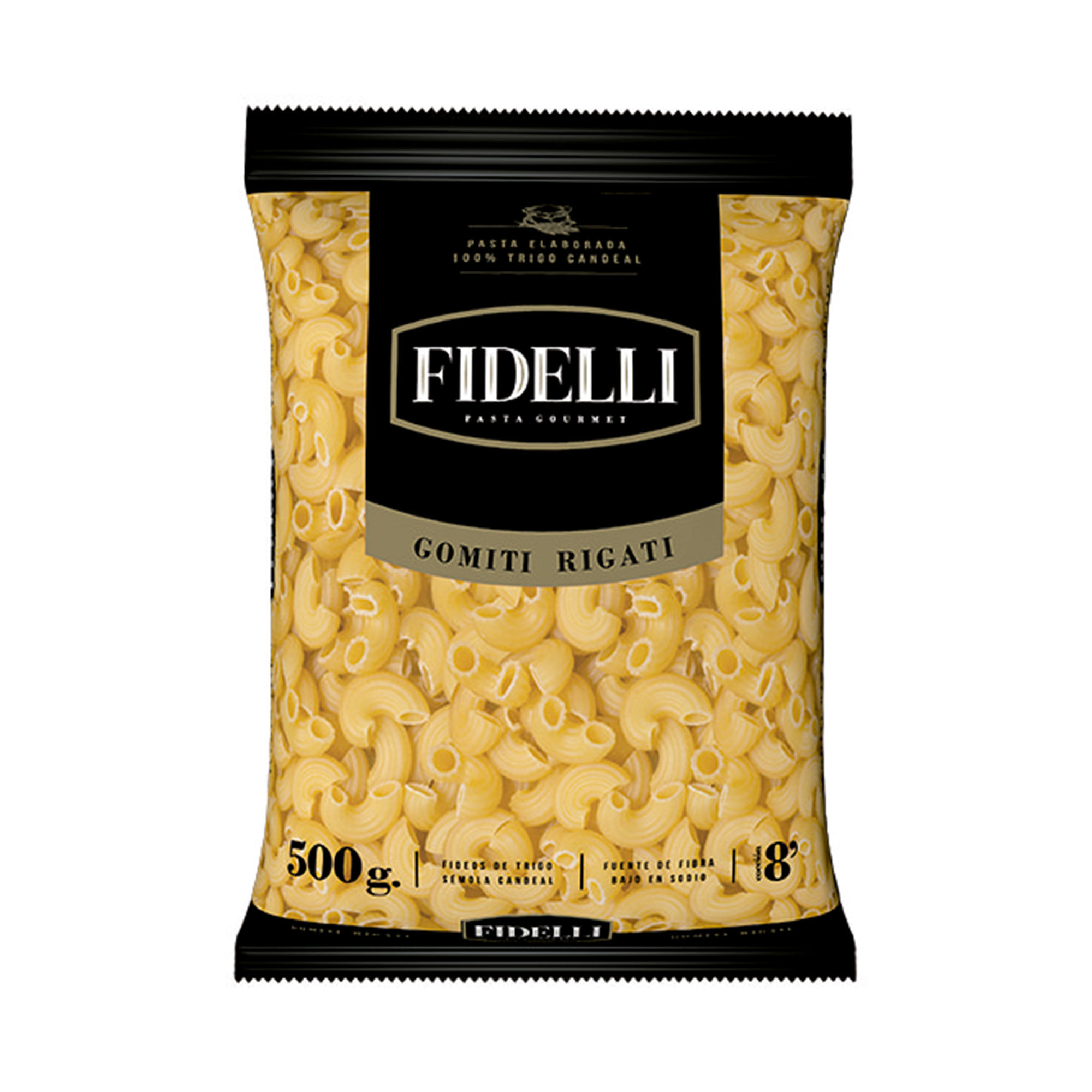 Fideos Fidelli codo bolsa 500 g. - Carrefour