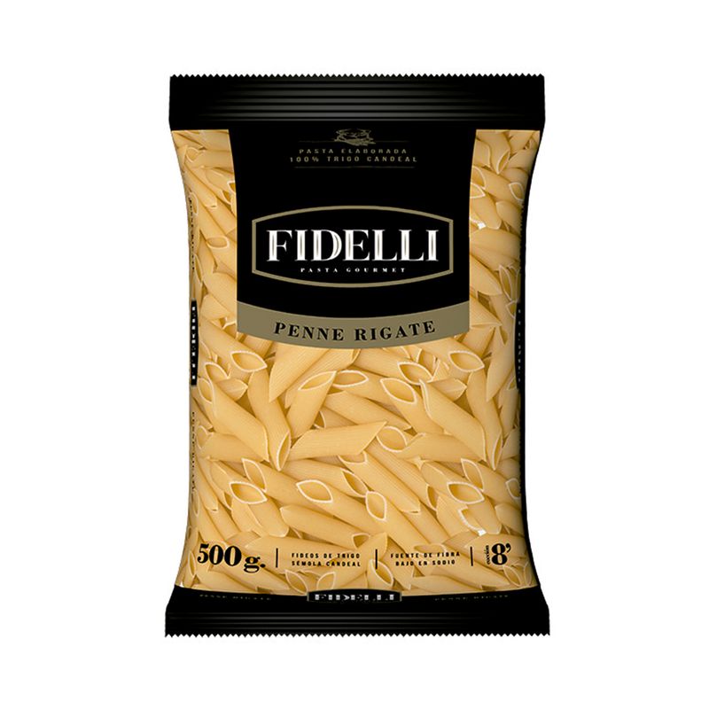 Fideos Fidelli rigatti bolsa 500 g. - Carrefour