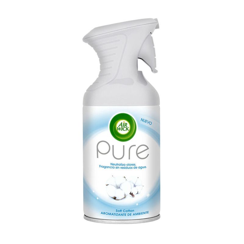 Aromatizante Air Wick Pure soft cotton 250 cc. - Carrefour