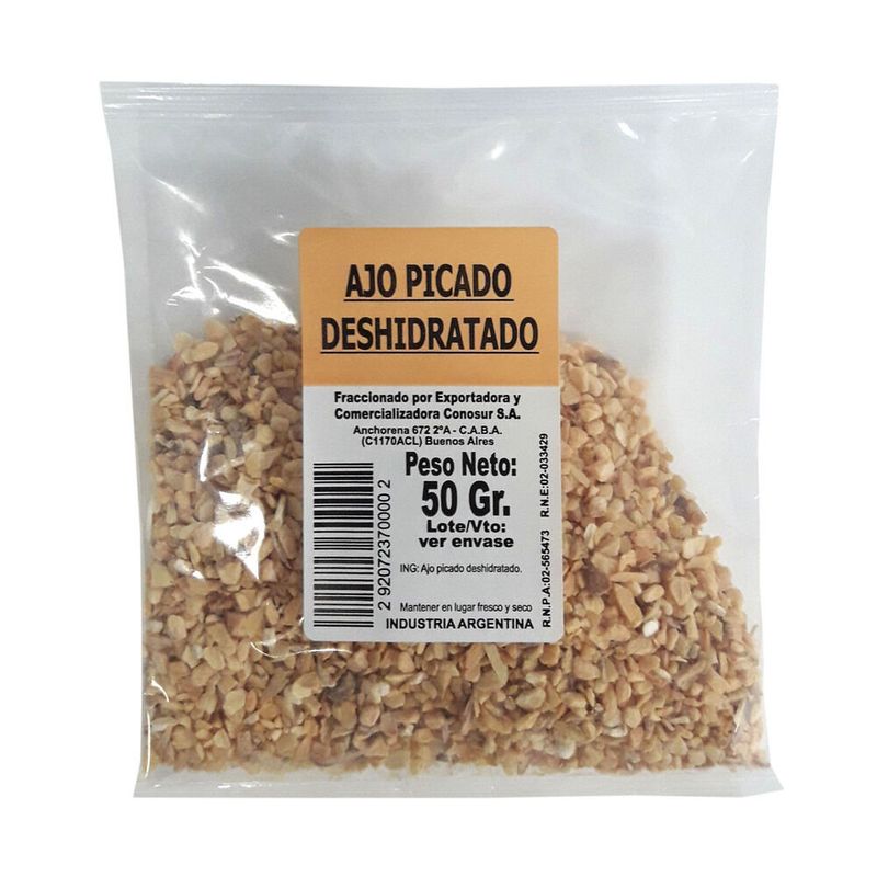 Ajo picado deshidratado 50 g. - Carrefour