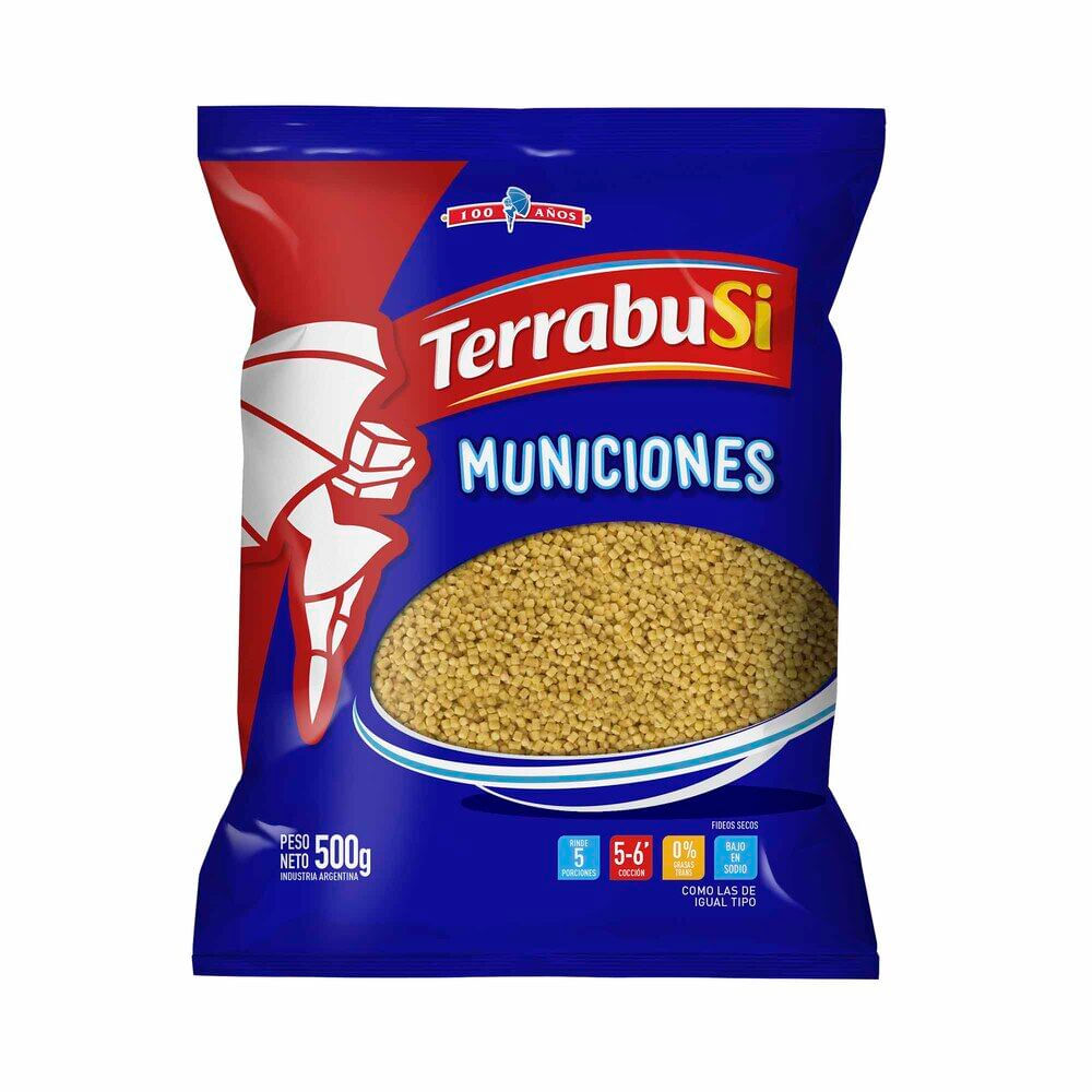 Fideos municiones Terrabusi 500 g. - Carrefour
