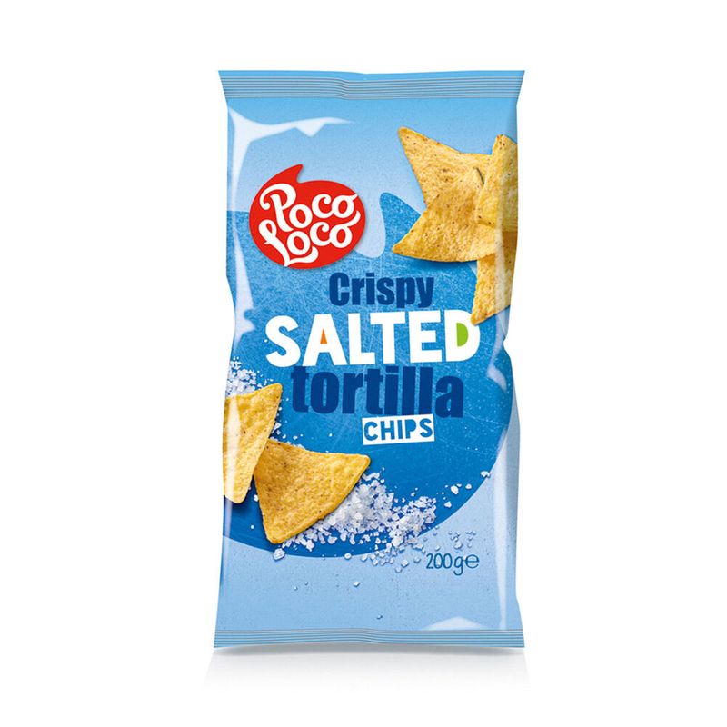 Nachos Poco Loco salados tortilla chips 200 g. - Carrefour