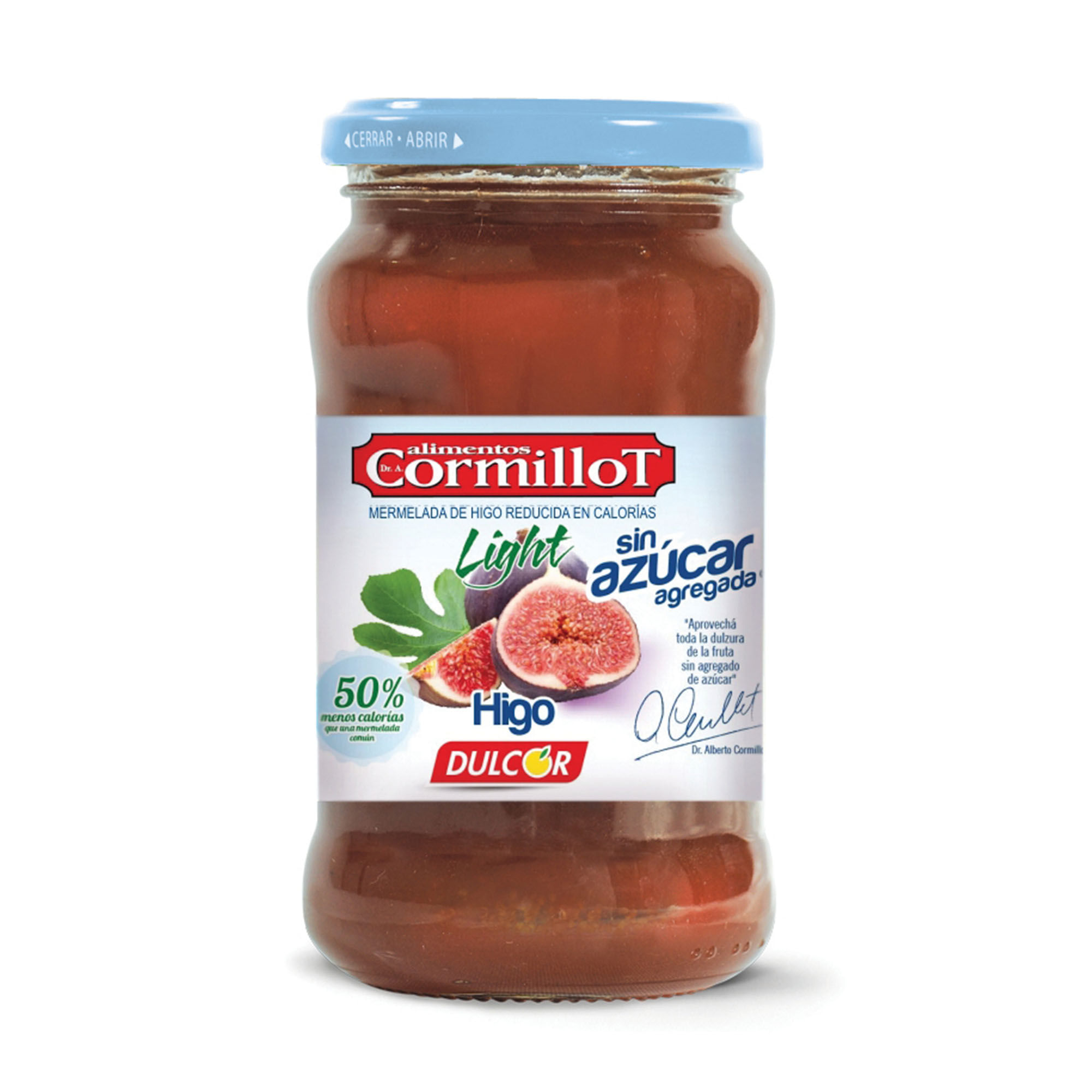 Mermelada light Dr. Cormillot higo sin azúcar agregada 390 g. - Carrefour