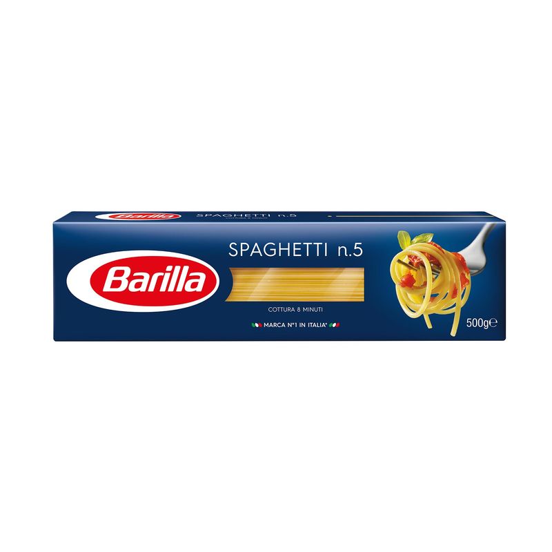 Fideos spaghetti Barilla n5 500 g. - Carrefour