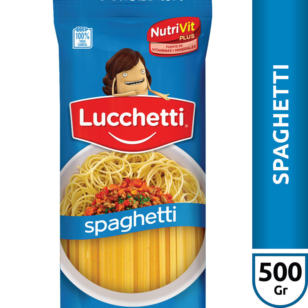 Fideos spaghetti Lucchetti 500 g. - Carrefour