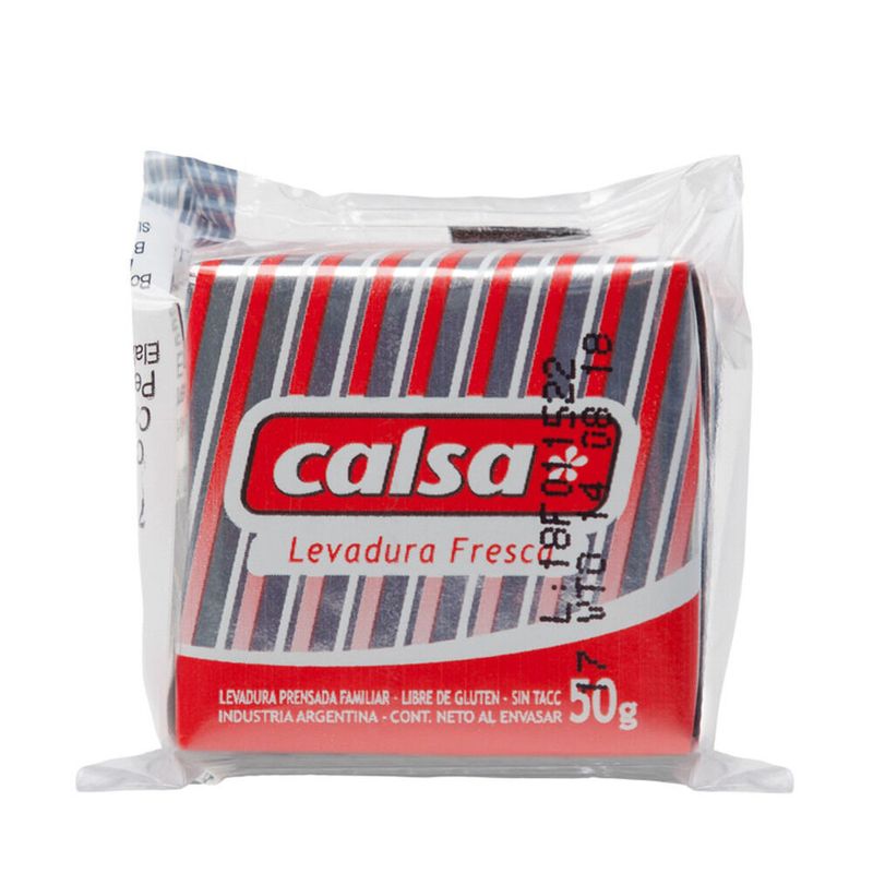 Levadura fresca prensada Calsa 50 g. - Carrefour