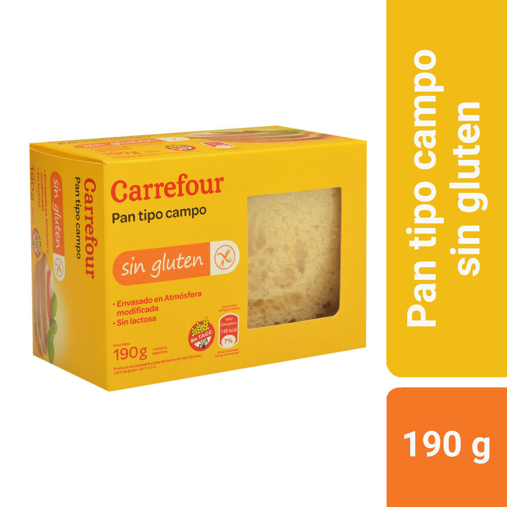 Pan de campo Carrefour 190 g. sin TACC - Carrefour