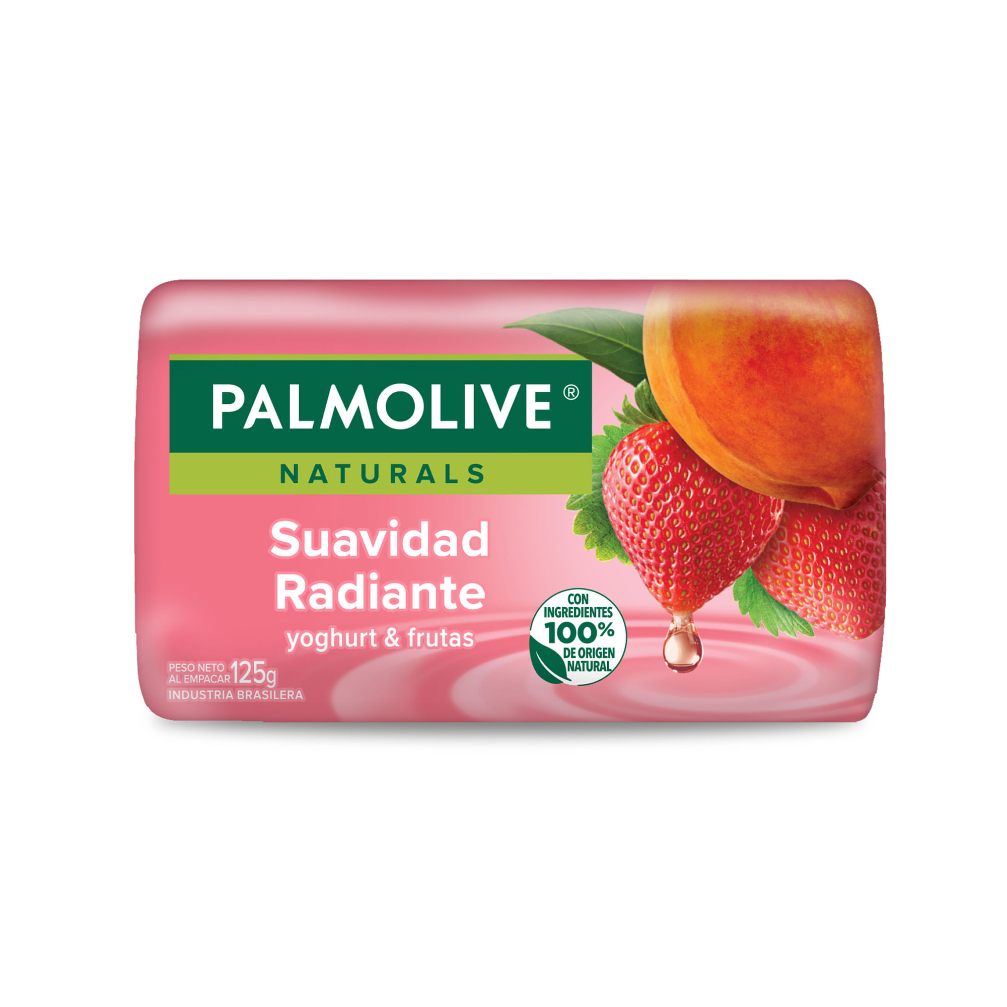 Jabón de tocador Palmolive Naturals yoghurt y frutas 125 g. - Carrefour