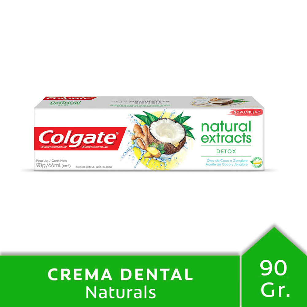 Pasta dental Colgate natural extracts detox 90 g. - Carrefour