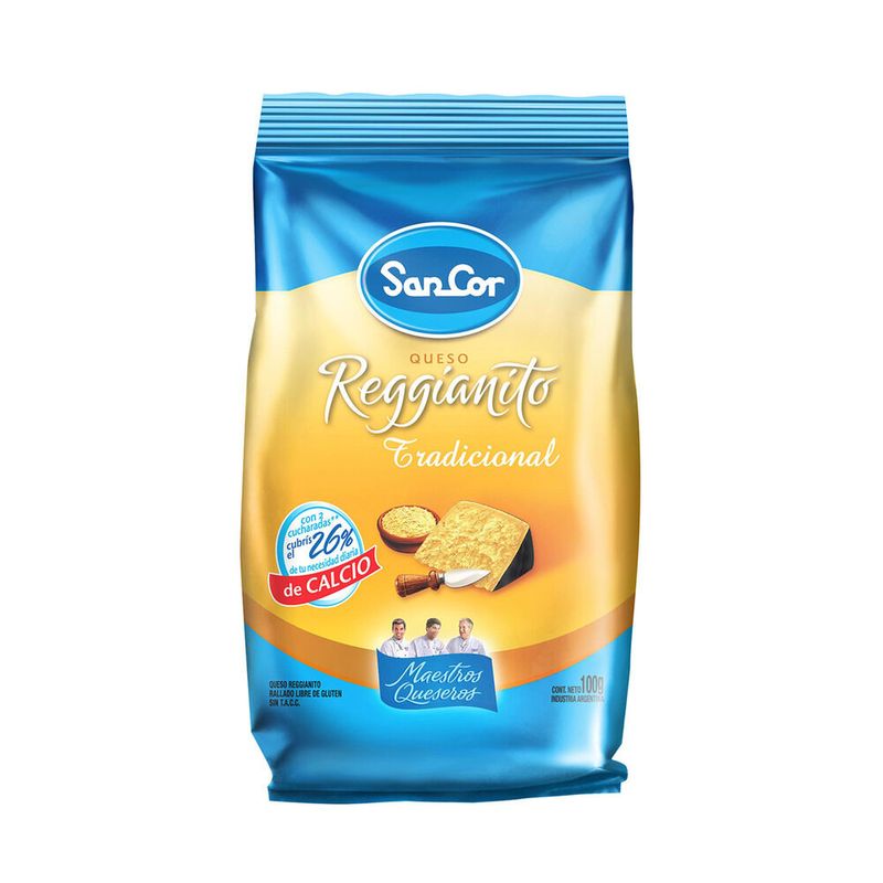 Queso rallado Reggianito SanCor tradicional 100 g. - Carrefour
