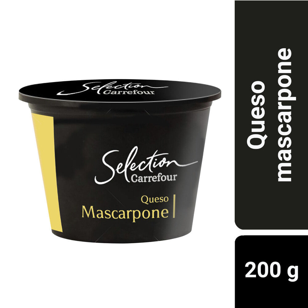 Queso mascarpone Carrefour Selection 200 g. - Carrefour