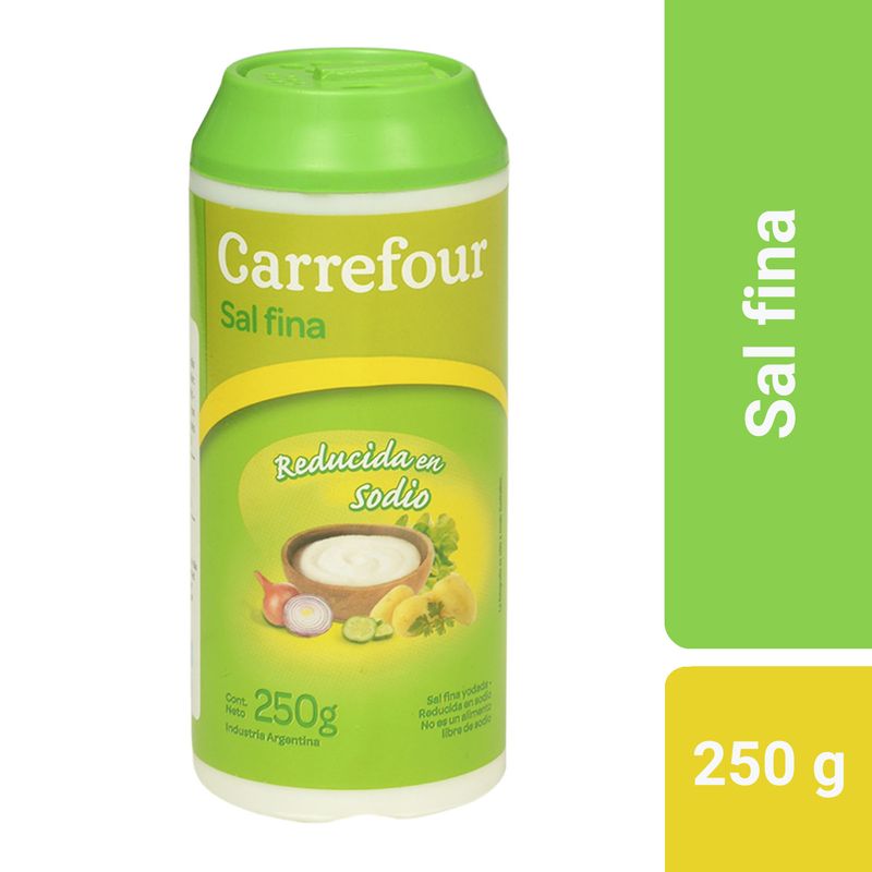 Sal fina Carrefour light 250 g. - Carrefour