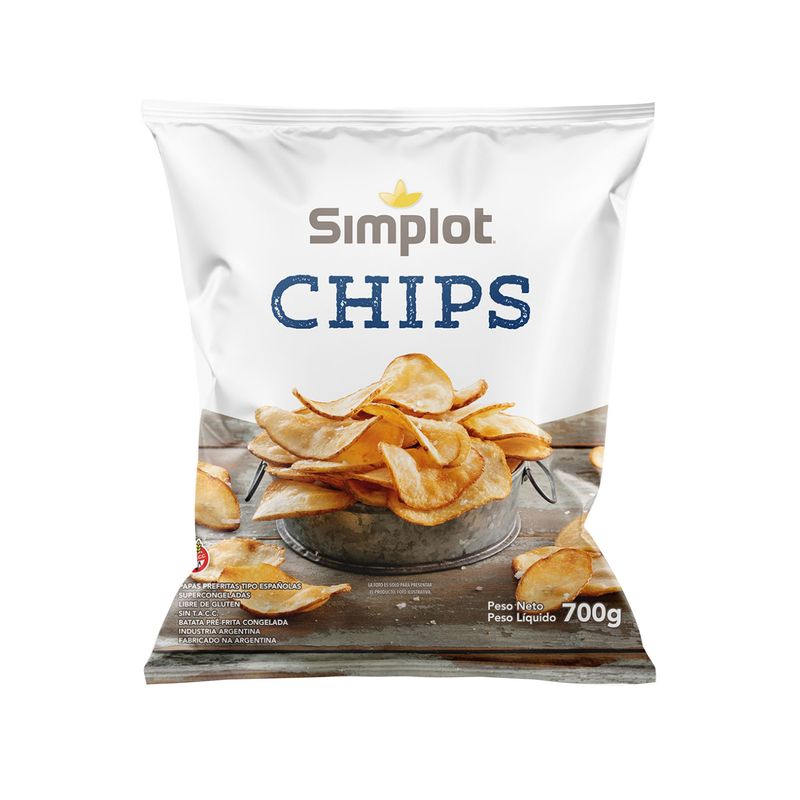 Papas chips Simplot 700 g. - Carrefour