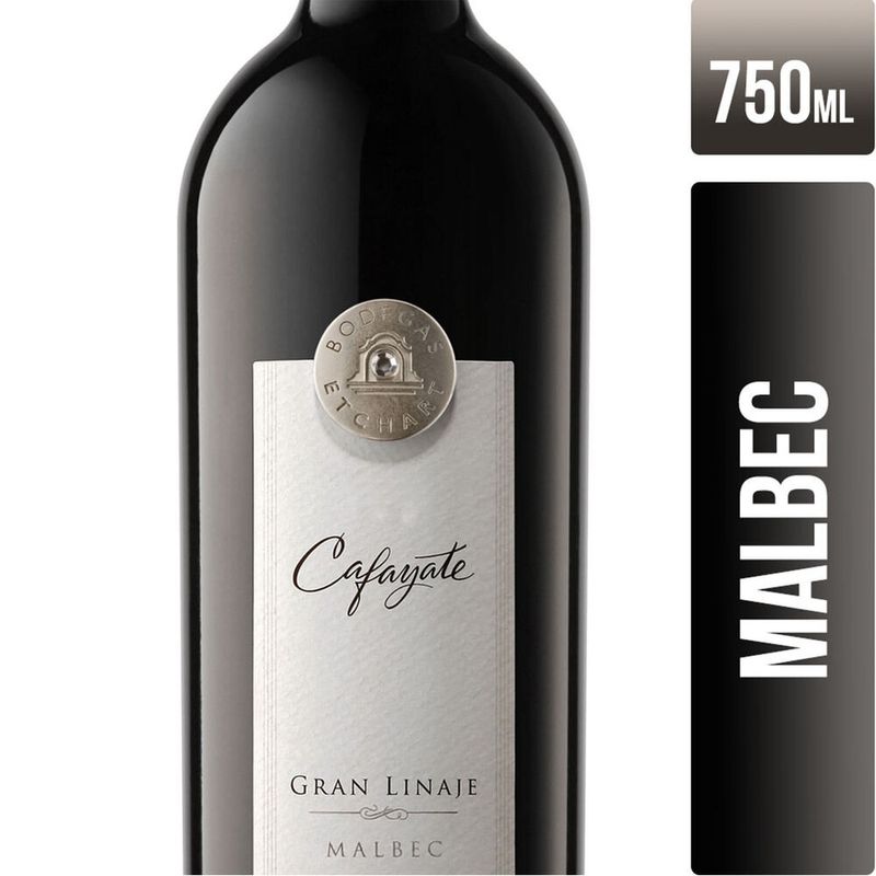 Vino tinto malbec Cafayate gran linaje 750 cc. - Carrefour