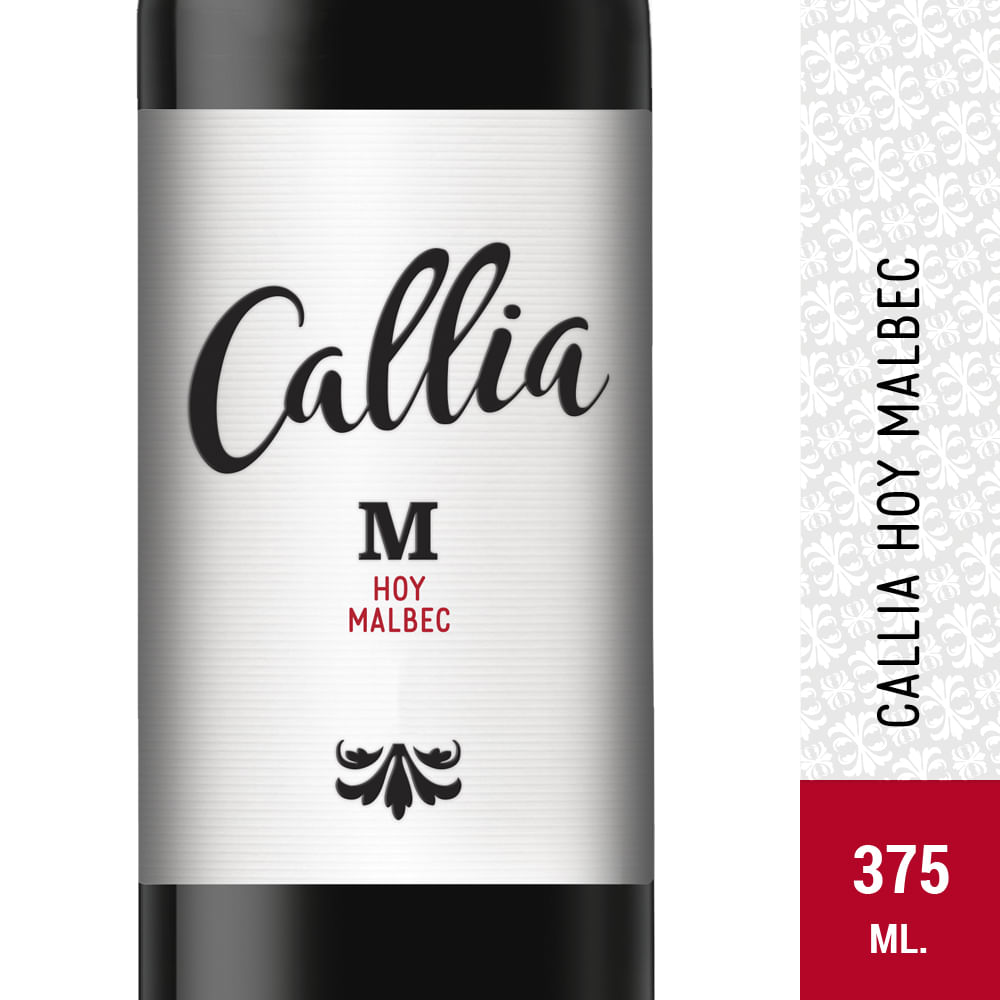 Vino tinto malbec Callia hoy 375 cc. - Carrefour
