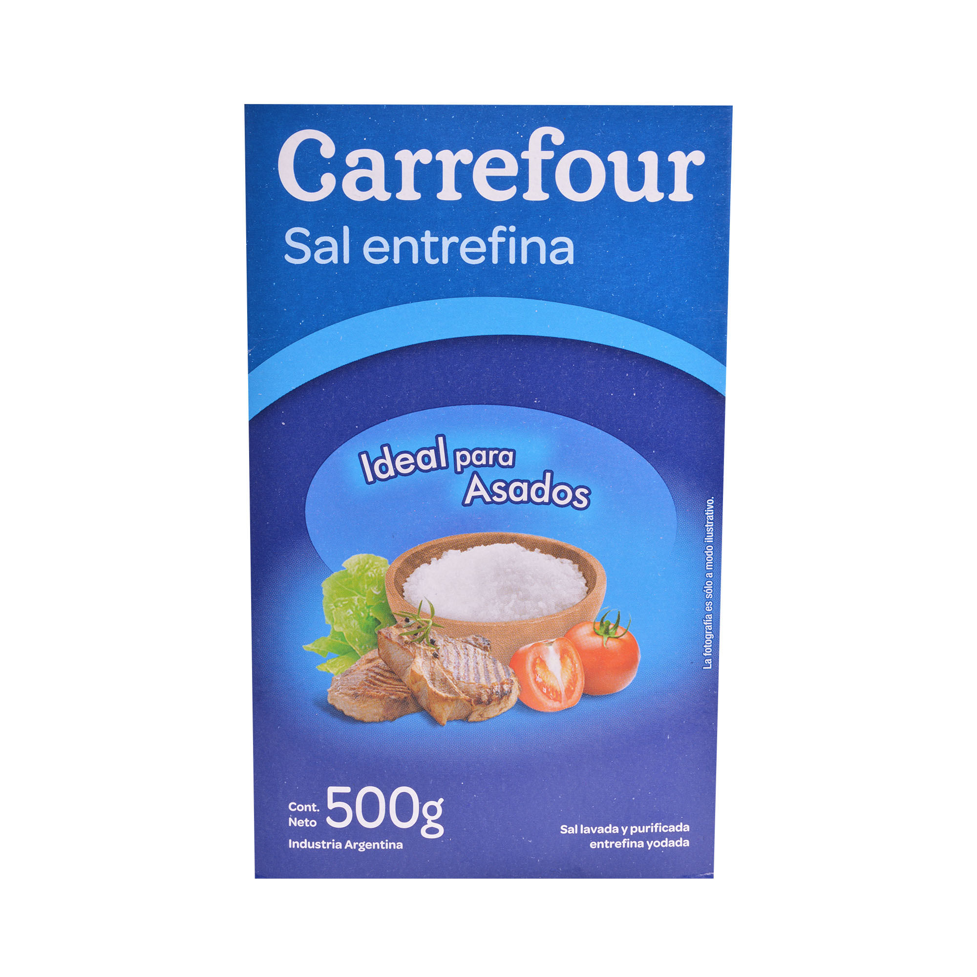 Sal entrefina Carrefour 500 g. - Carrefour