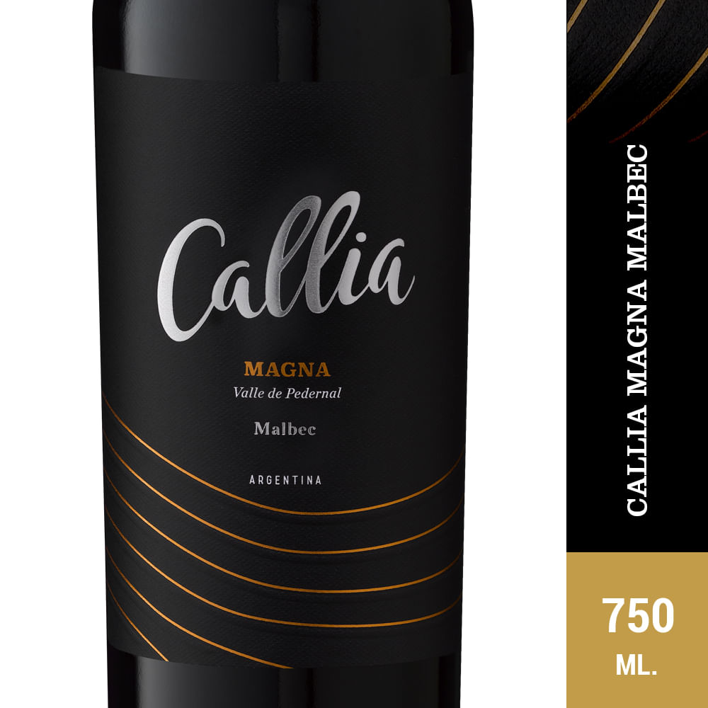 Vino tinto malbec Callia Magna 750 cc. - Carrefour