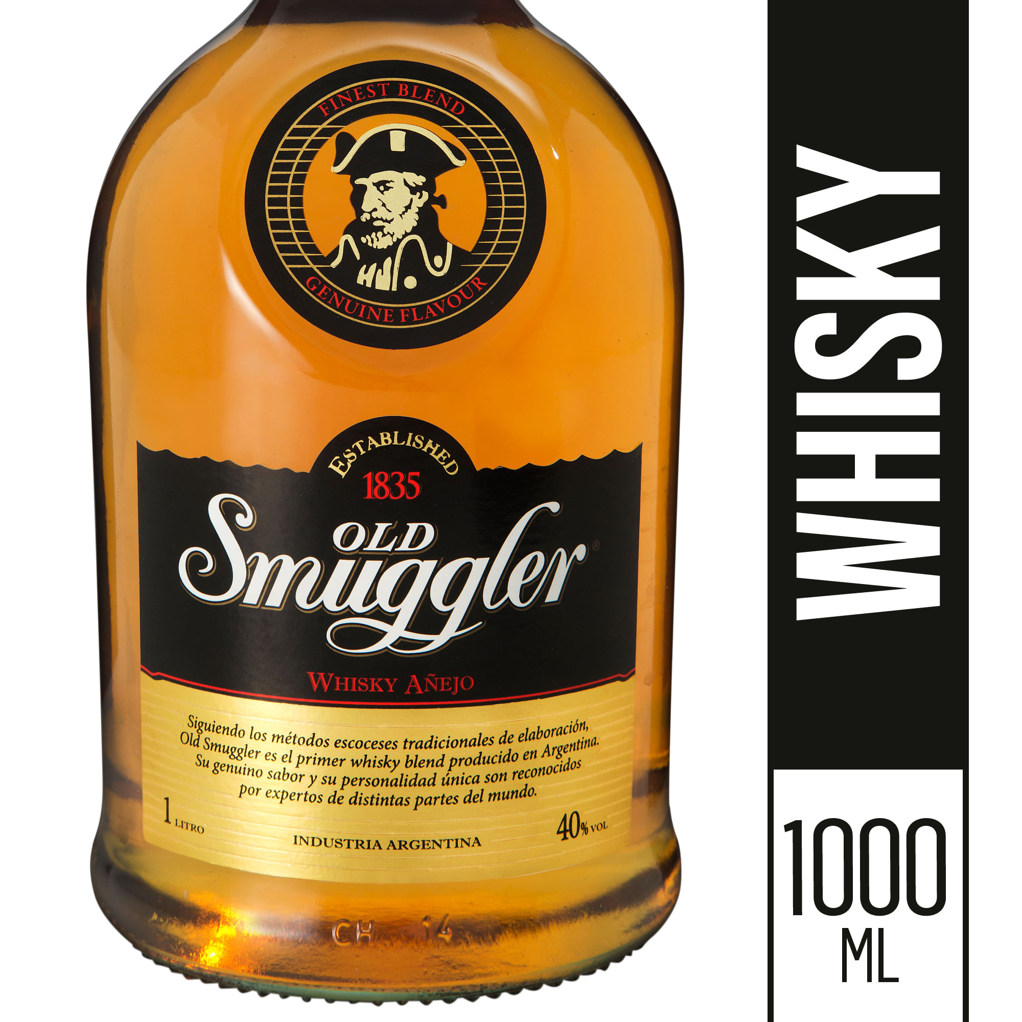 Whisky nacional Old Smuggler 1 l. - Carrefour