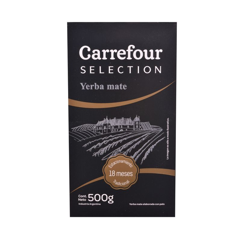 Yerba mate Carrefour Selection 500 g. - Carrefour