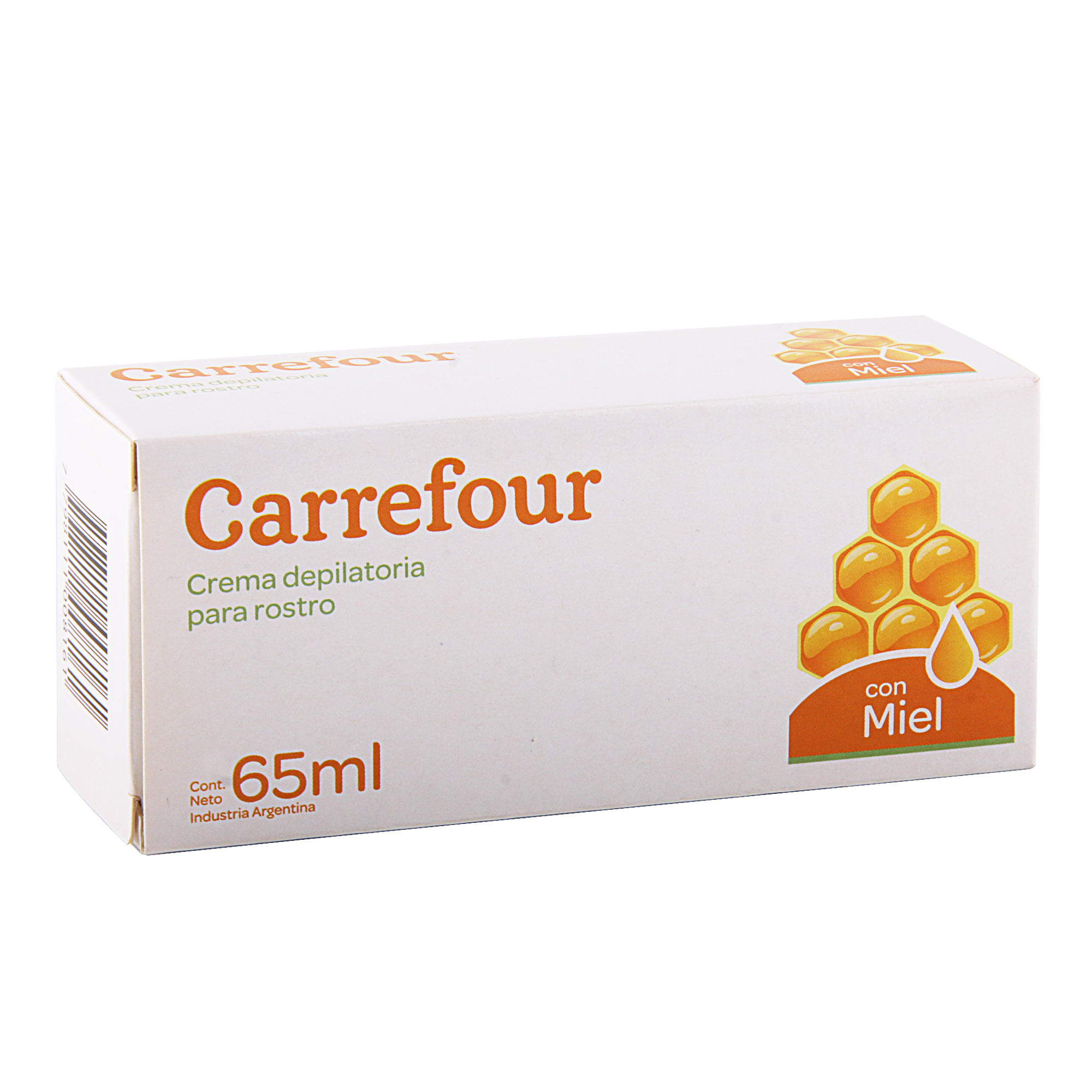 Crema depilatoria Carrefour rostro miel 65 cc. - Carrefour