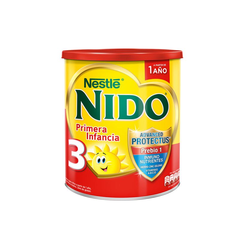 Leche en polvo infantil Nido crecimiento 3 800 g. - Carrefour