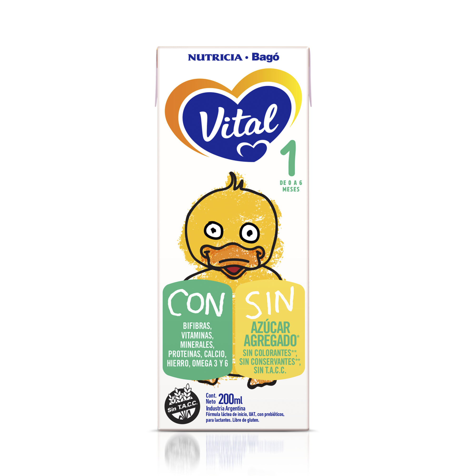 Leche fluida infantil Vital etapa 1 200 cc. - Carrefour