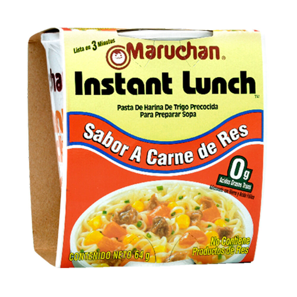 Ramen Maruchan sabor carne de res 64 g. - Carrefour