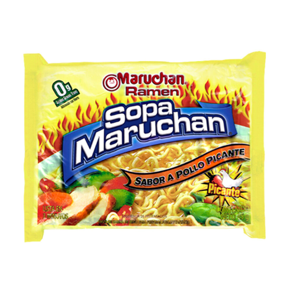 Ramen Maruchan pollo picante 85 g. - Carrefour
