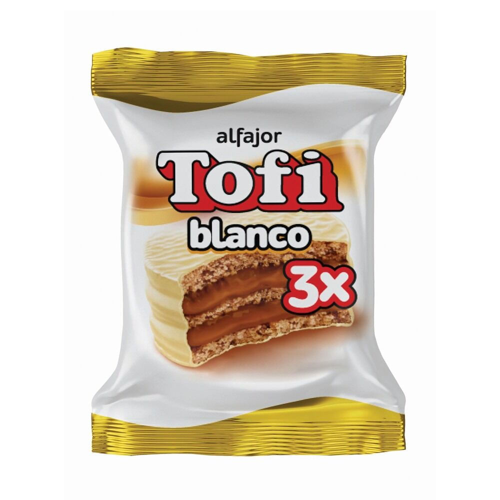 Alfajor Tofi triple blanco 72 g. - Carrefour