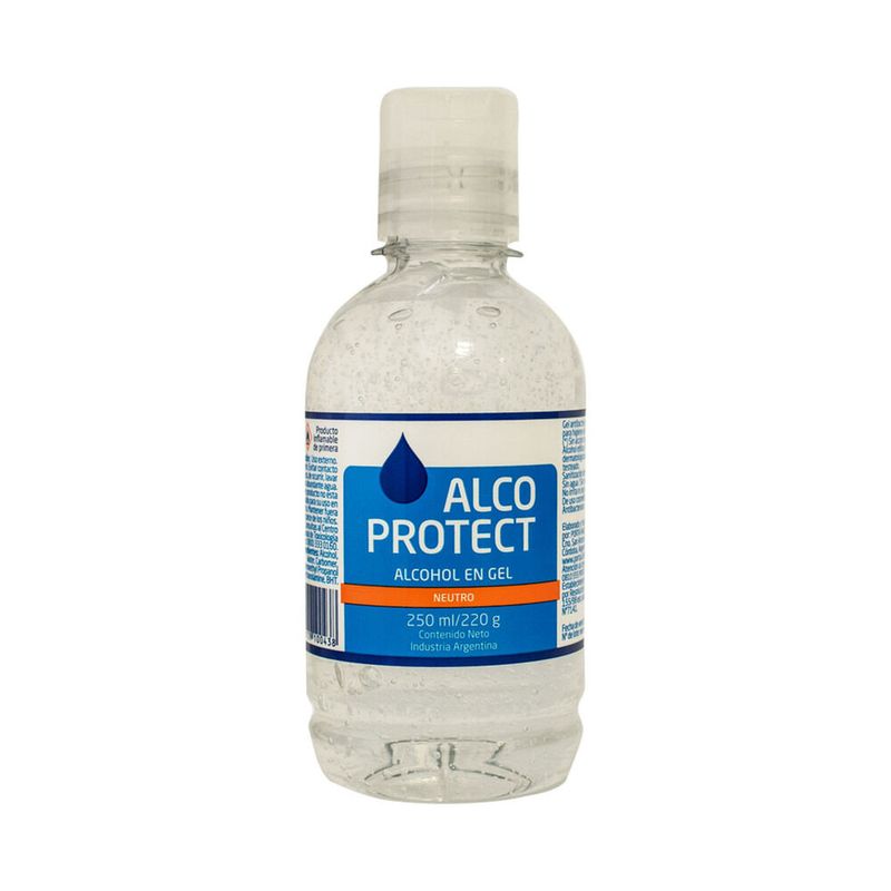 Alcohol en gel Alco Protect neutro 250 cc. - Carrefour