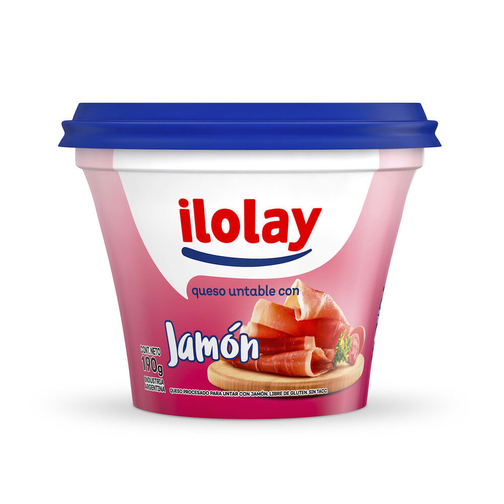 Queso untable Ilolay jamón 190 g. - Carrefour
