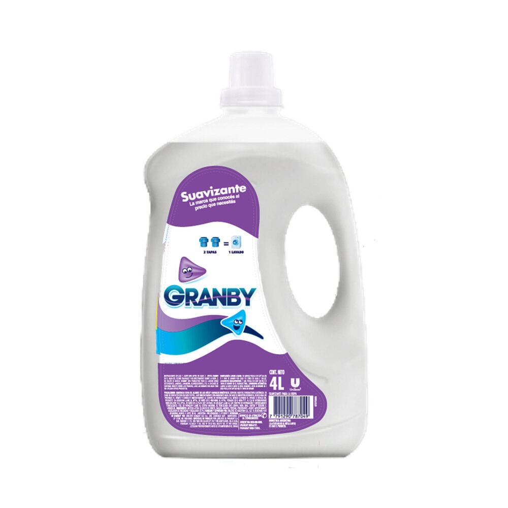 Suavizante para ropa Granby doy pack 4 l. - Carrefour