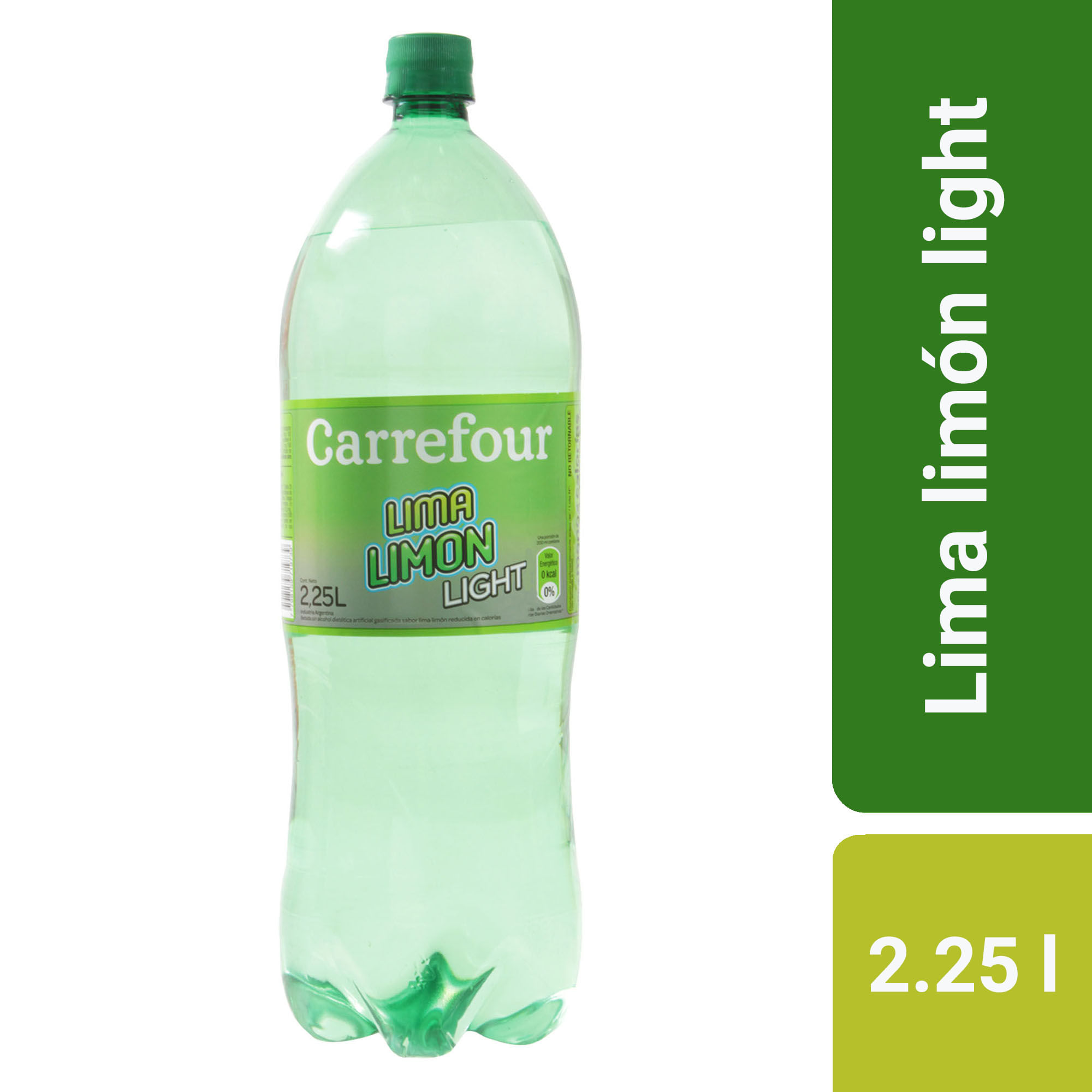 Gaseosa lima limón Carrefour light 2,25 lts - Carrefour