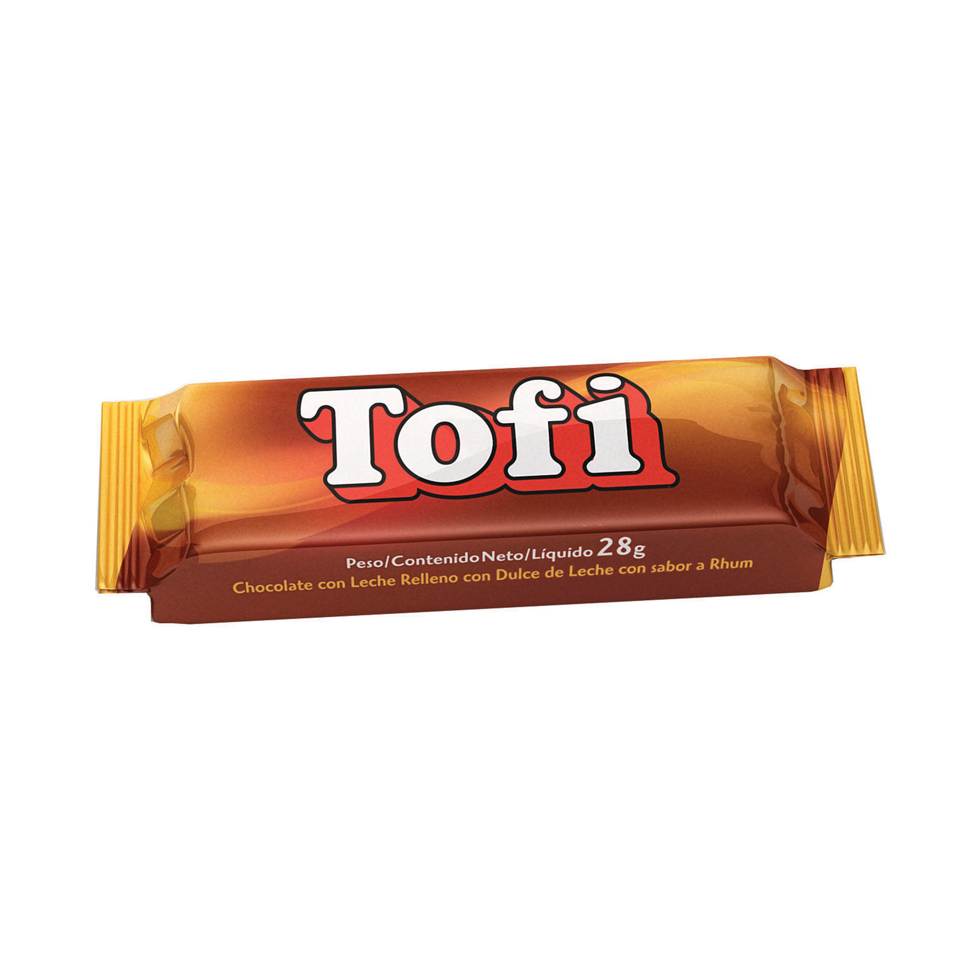 Chocolate Tofi relleno de dulce de leche 28 g. - Carrefour