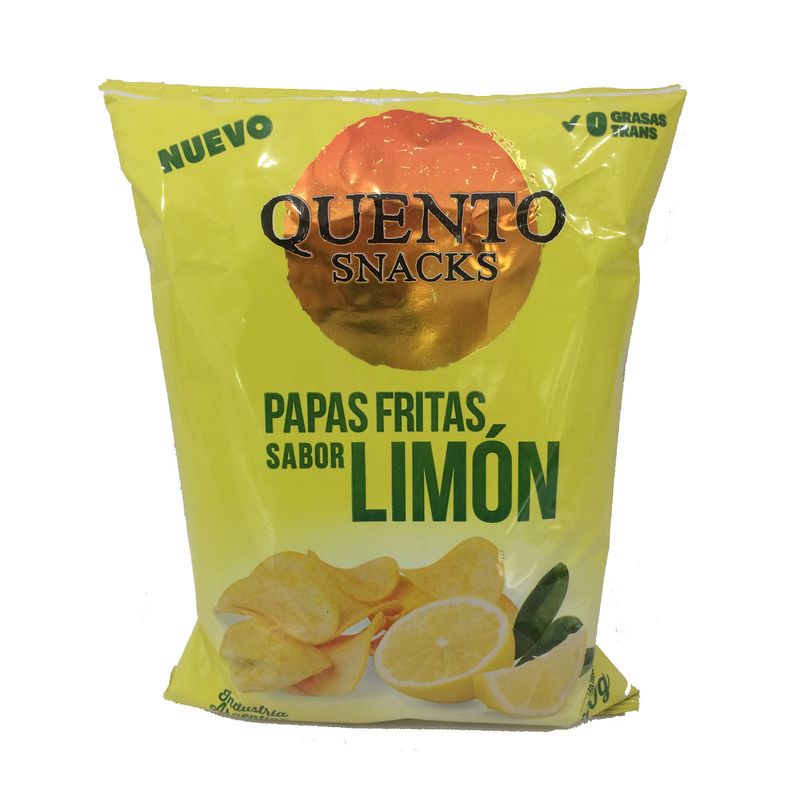 Papas fritas Quento limón 90 g. - Carrefour